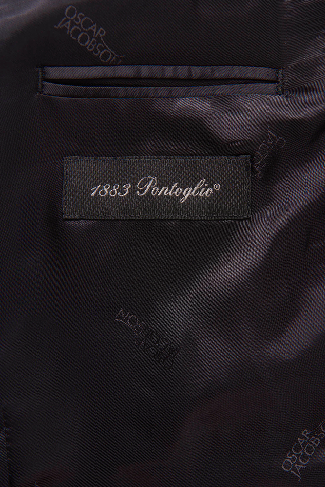 Regular Fit Smokingblazer Fløyel - Rød | Oscar Jacobson