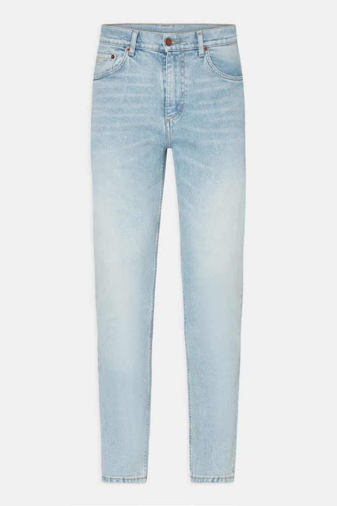 Regular Fit Denim Trousers - Blue | Oscar Jacobson