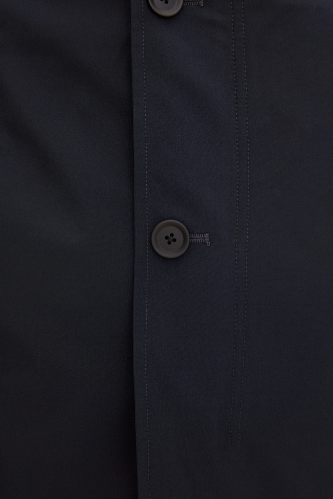 Regular Fit Teknisk Frakk - Mørk blå | Oscar Jacobson