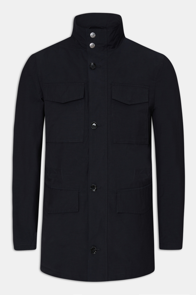 Teknisk Field Jacket - Mörkblå | Oscar Jacobson
