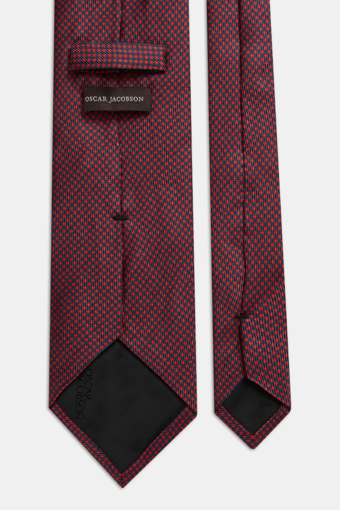 Blomstrete Slips Lin - Rød | Oscar Jacobson